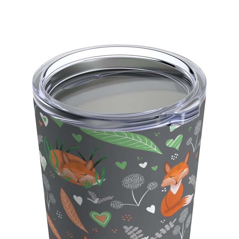 Fox Travel Mug Gift for Fox Lover Fox Theme Gift for Her Cute Fox ...