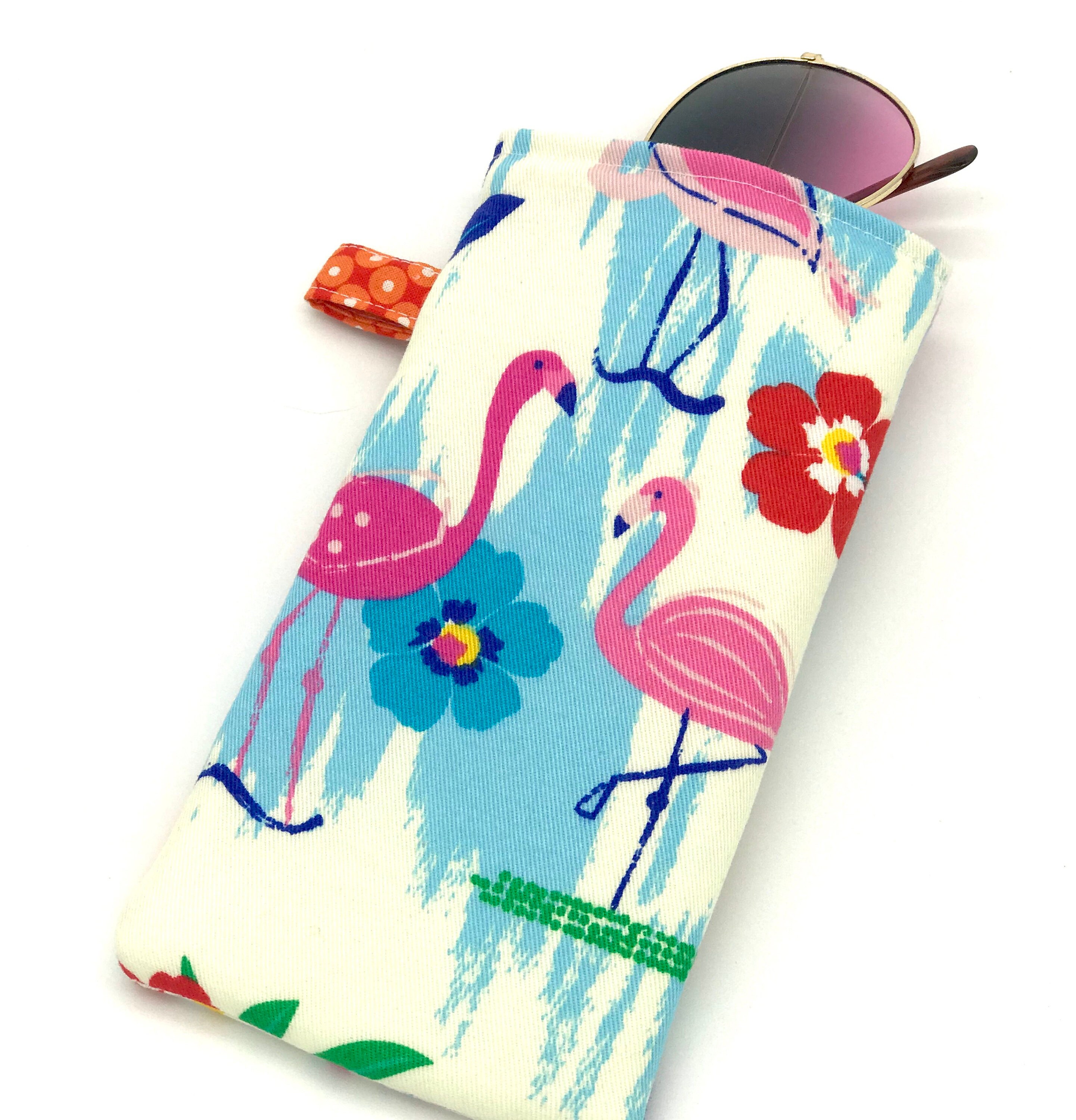 Pineapple Sunglass Case Fun Summer Prints or Watermelon or - Etsy