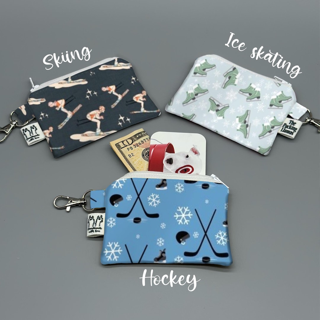 Tiny Zipper Pouch 3x4.25 | Mini Coin Purse | Small Wallet | Cute Gift ...