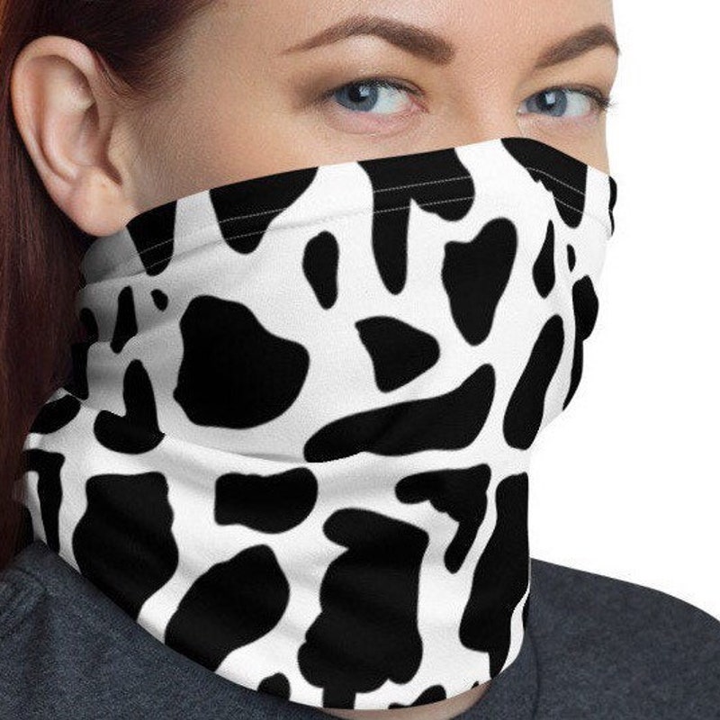 Cow Face Mask - Etsy