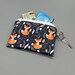 Fox Change Purse Zipper Pouch, Woodland Animal Lover Gift, Fox Zipper ...
