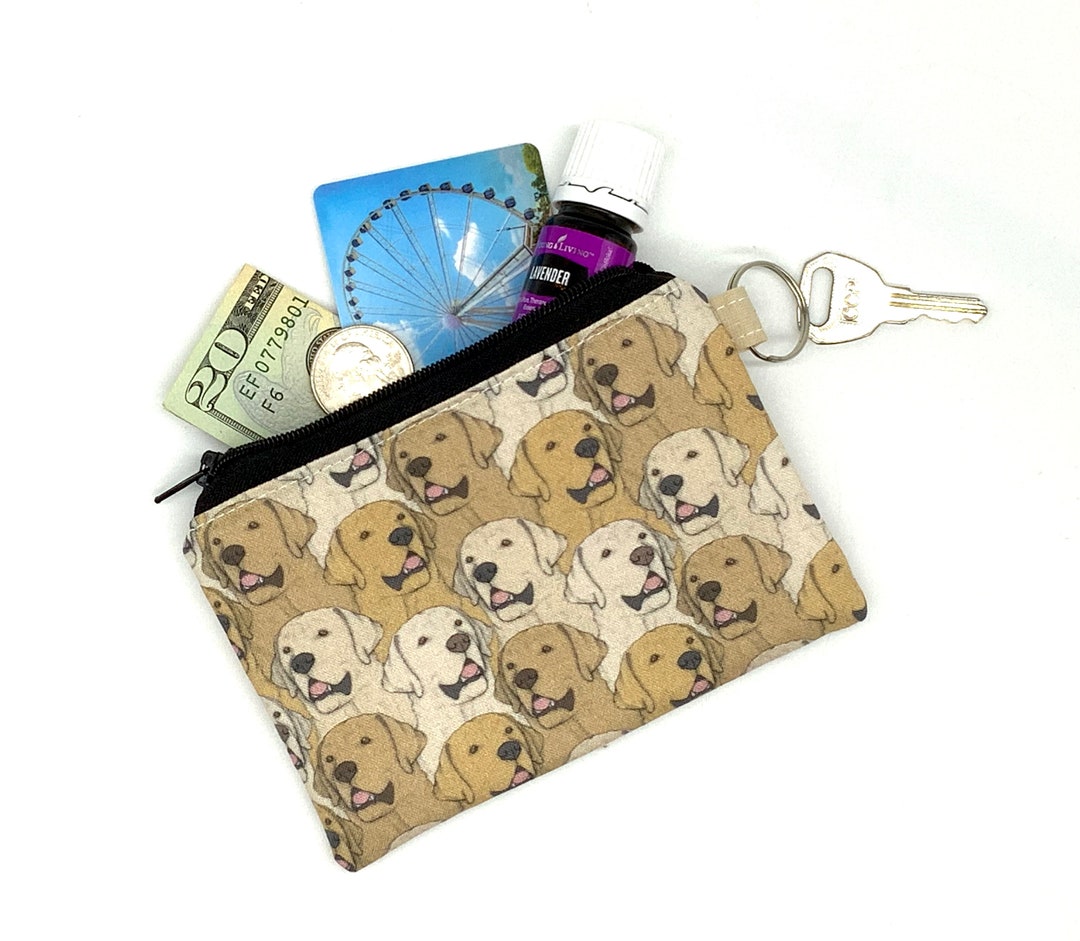Labrador Retriever Zipper Pouch Dog Lover Change Purse Dog Lover Gift ...