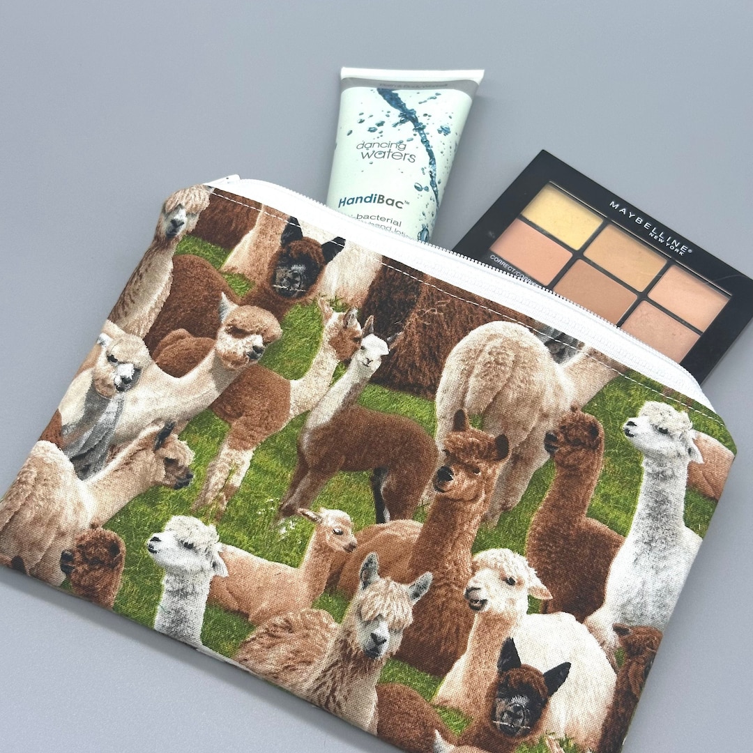 Llama Gift Llama Lover Gift Set Alpaca Theme Zipper Pouch Set Llama ...