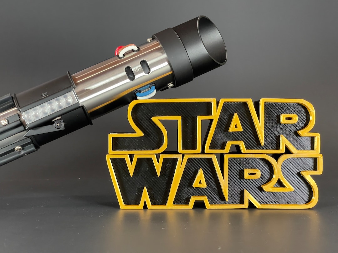 Star Wars Gift 3D Printed Display Logo Art Collectible - Etsy