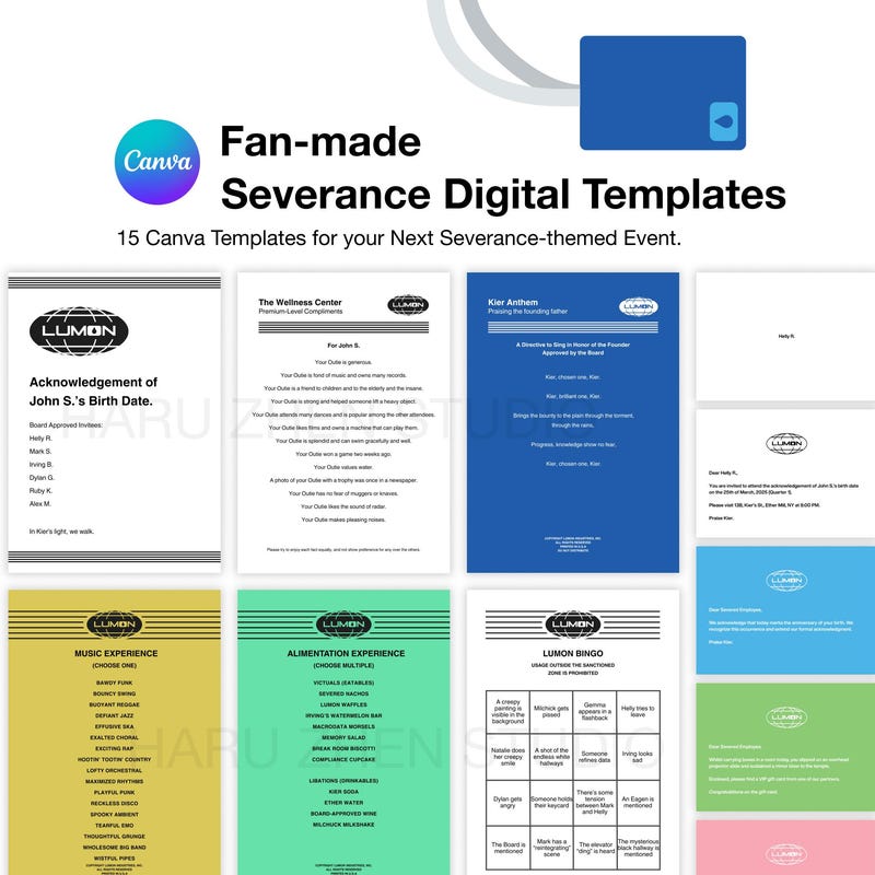 Severance Posters Digital - Etsy