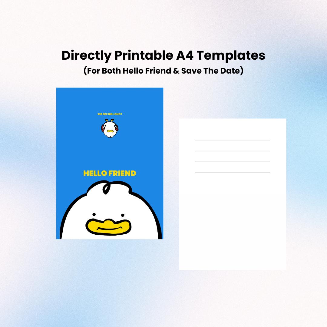 Kpop Demon Hunters Postcard Set - Fanart A6 Canva Template (printable ...