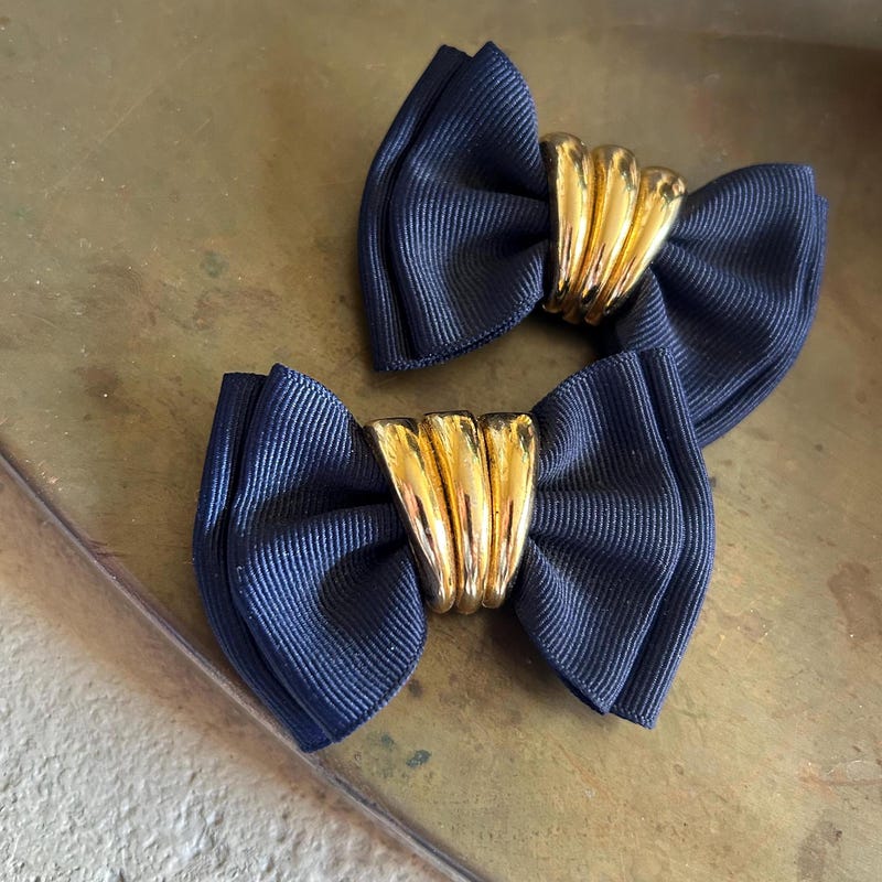 Bow Shoe Clips - Etsy