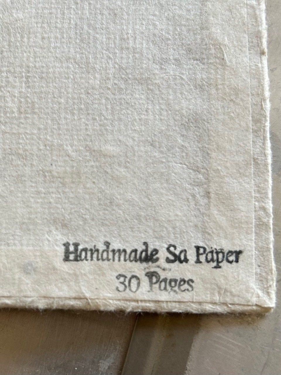Vintage Handmade Sa Paper, Scroll Metal Cover Design Journal - Etsy