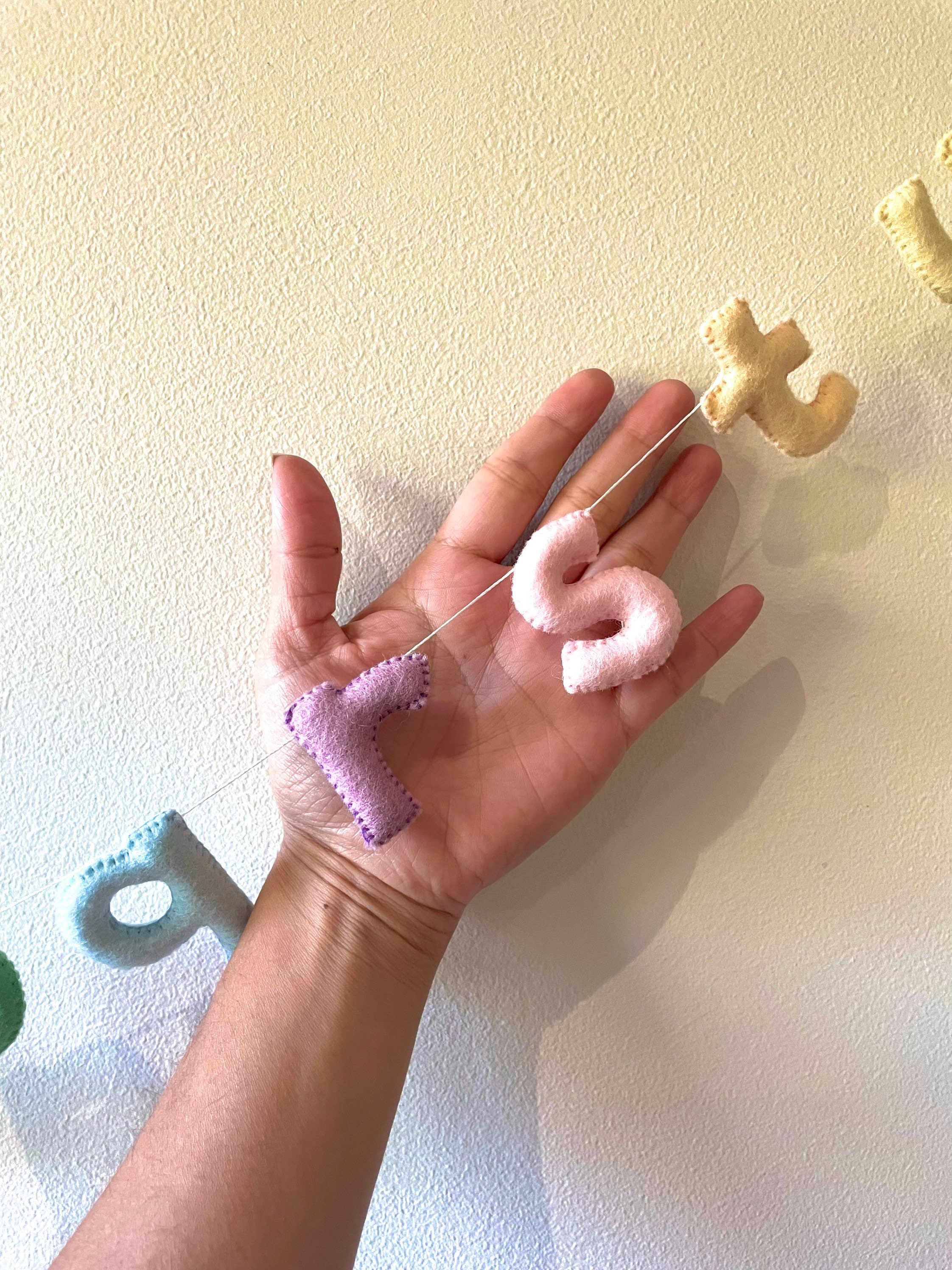 Alphabet Garland *ALL Colours Available* - Etsy