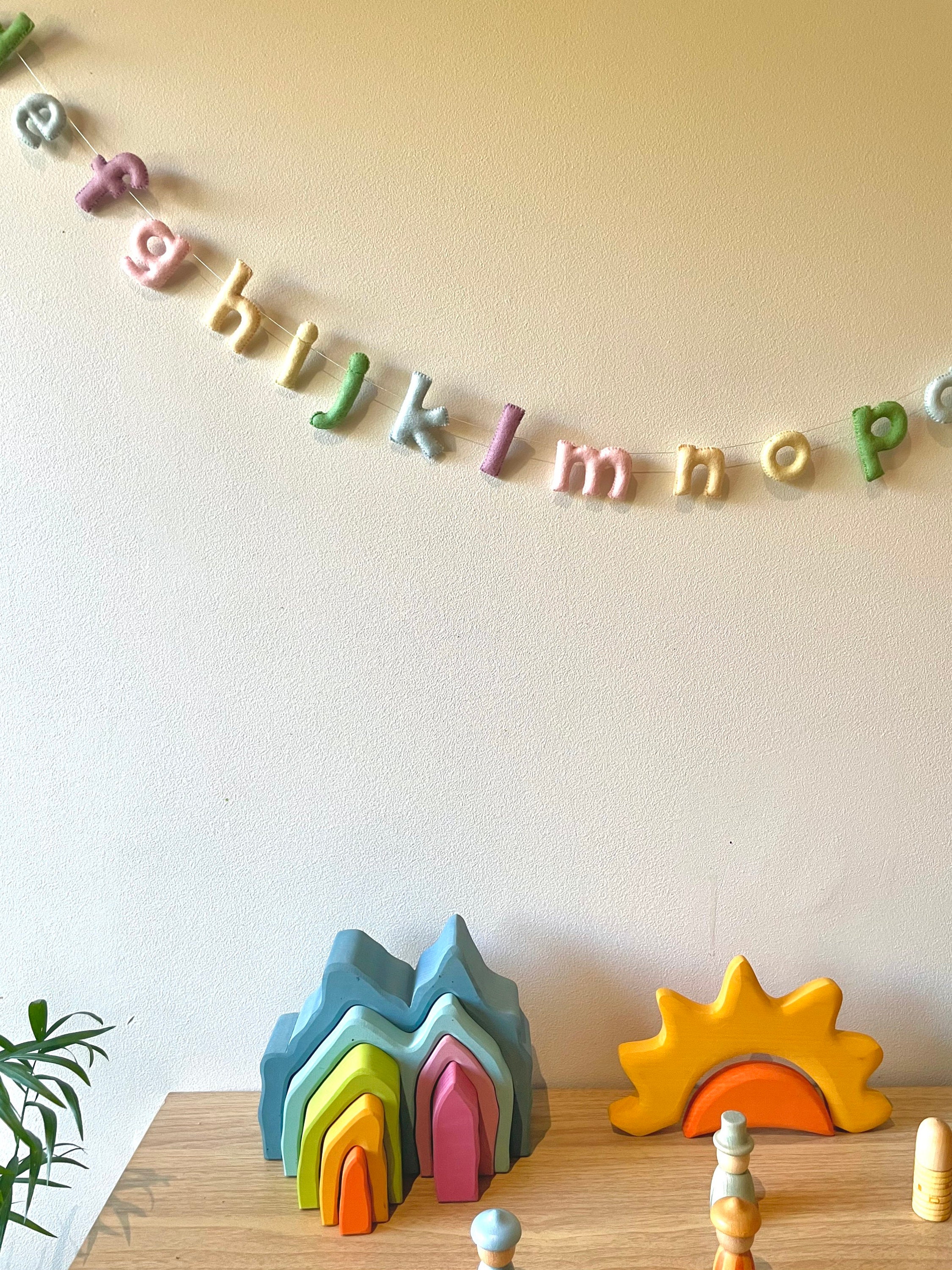 Alphabet Garland *ALL Colours Available* - Etsy