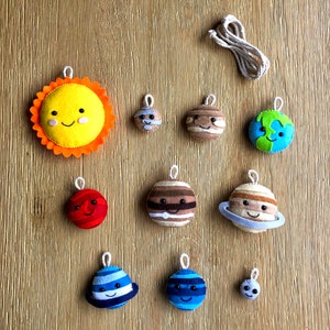 Solar System Felt Set - Etsy