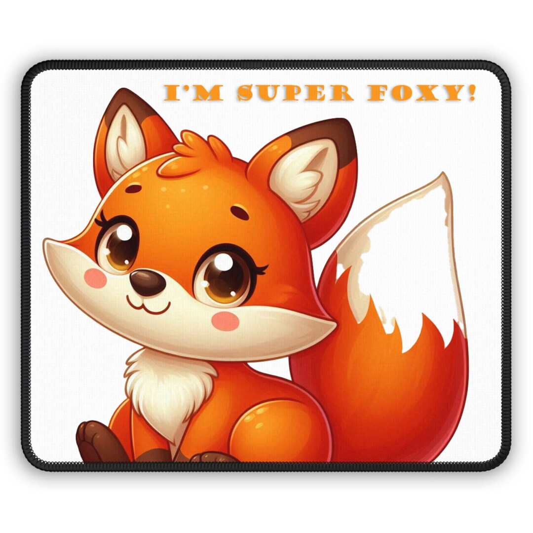 Super Foxy - Gaming Mouse Pad - Etsy