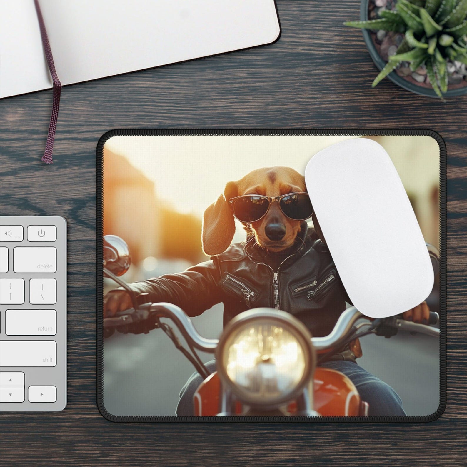 Bad Boy Weiner Dog - Gaming Mouse Pad - Etsy