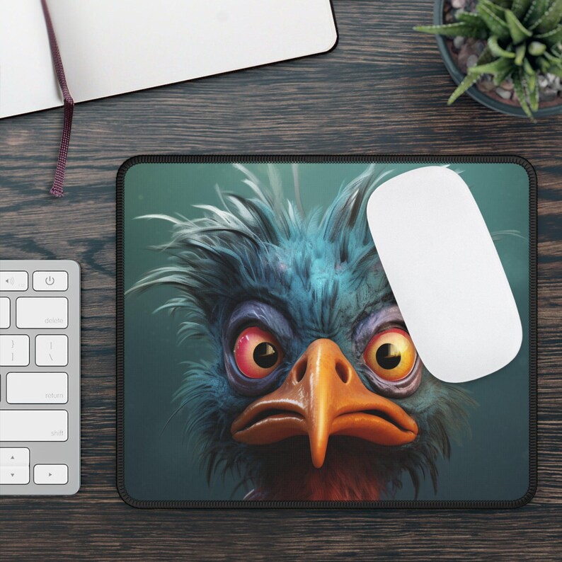 Disturbed Bird - Gaming Mouse Pad - Etsy