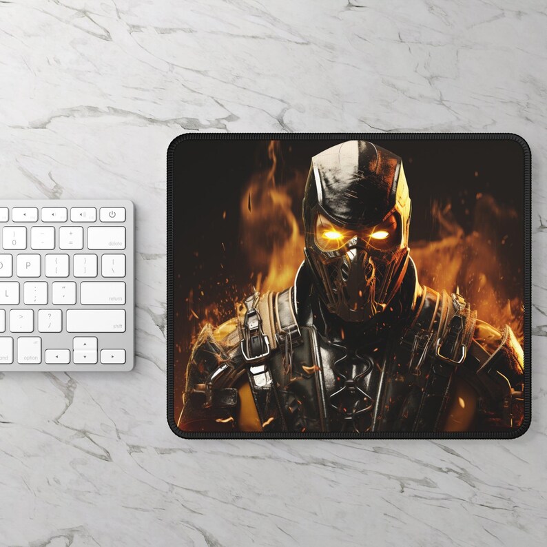 Mortal Kombat Scorpion Gaming Mouse Pad - Etsy