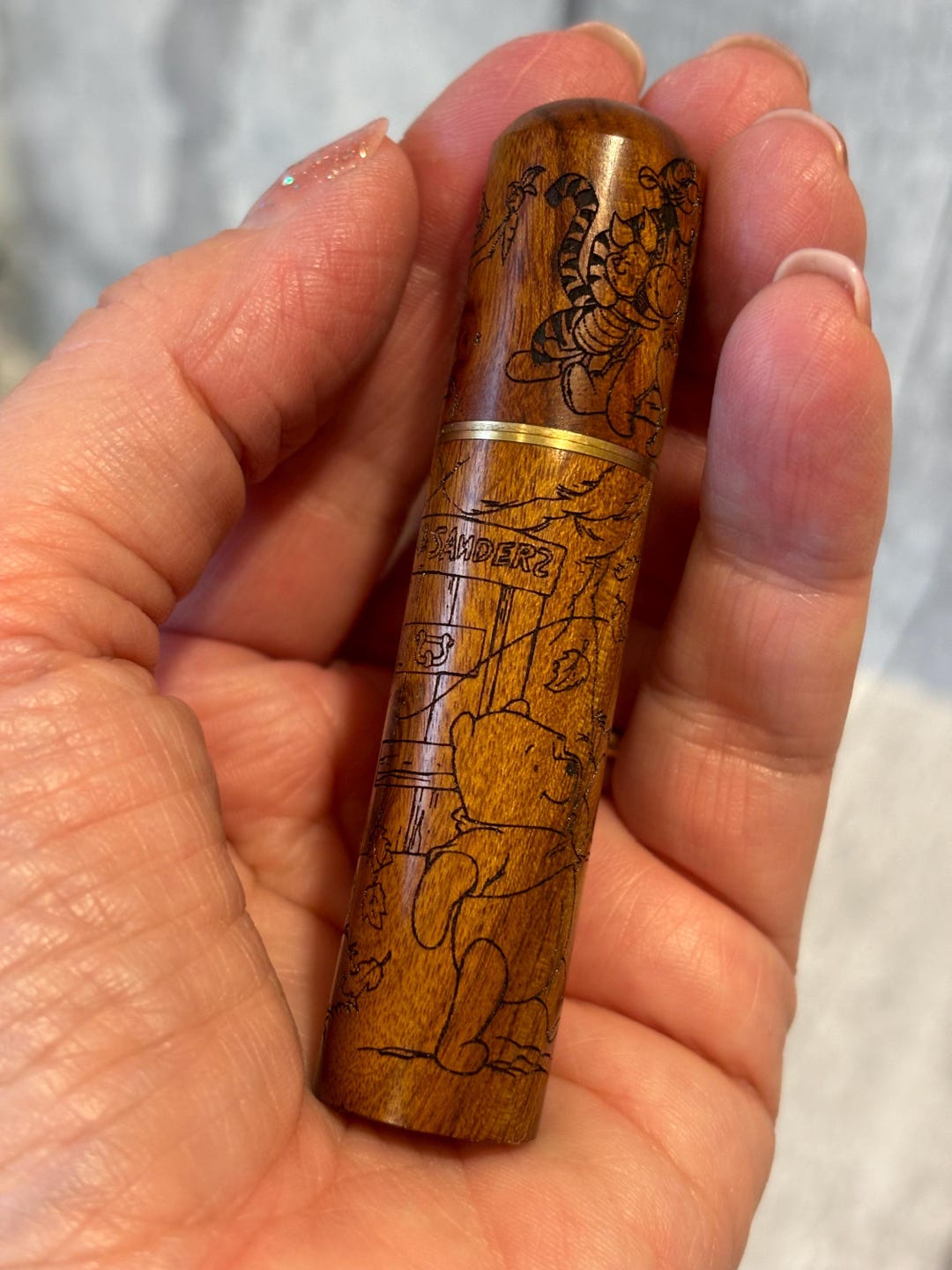 Hardwood, Laser Etched Needle Keeper - Etsy
