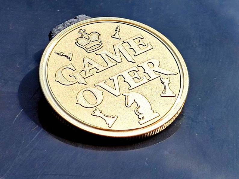 Chess Coin - Etsy