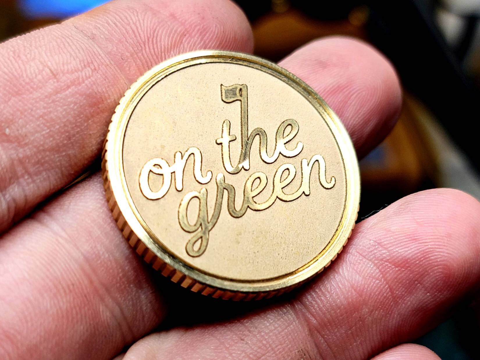 Golf Coin - Etsy