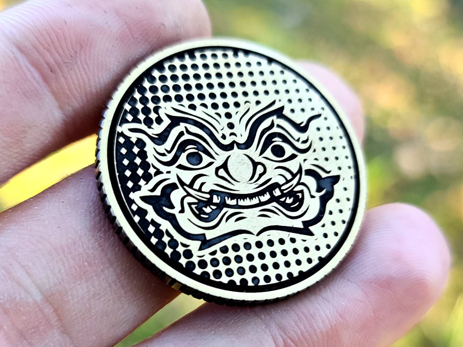 Uni Mask Coin - Etsy