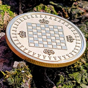 Chess Coin - Etsy