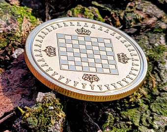 Chess Coin Set, 3 Coin Set, Chess Collectible - Etsy
