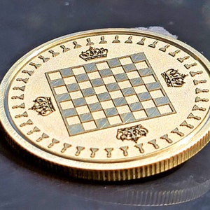 Chess Coin - Etsy