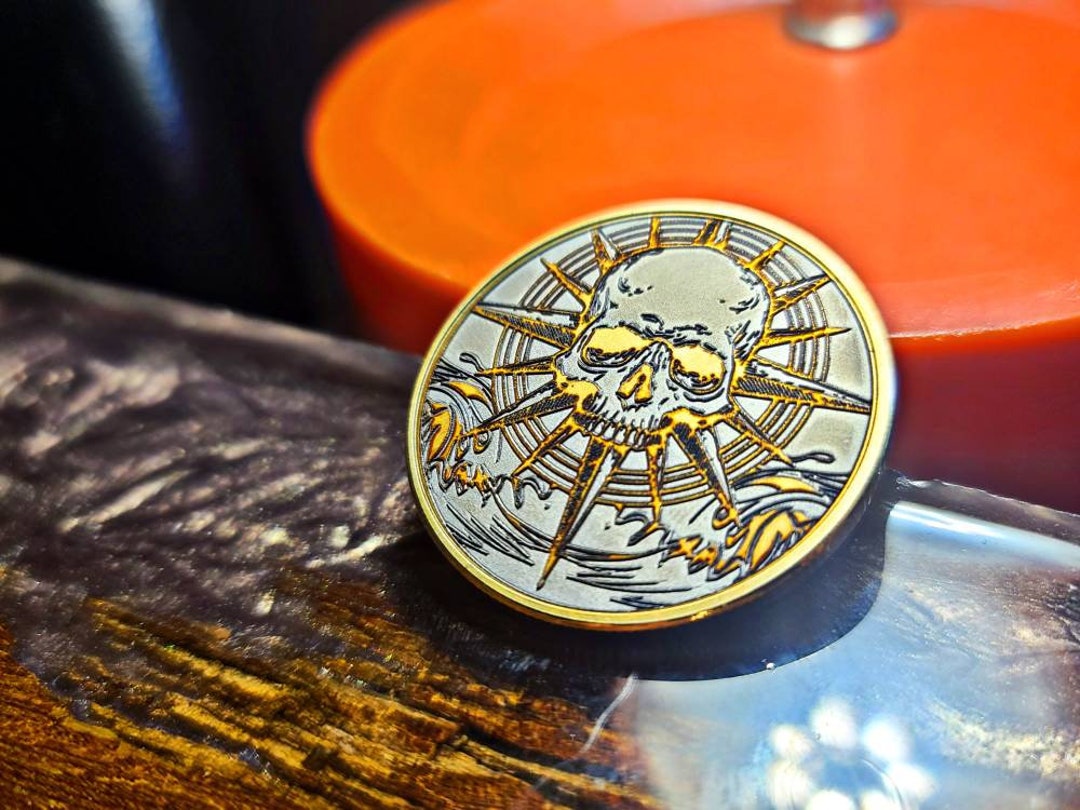 Pirate Coin - Etsy