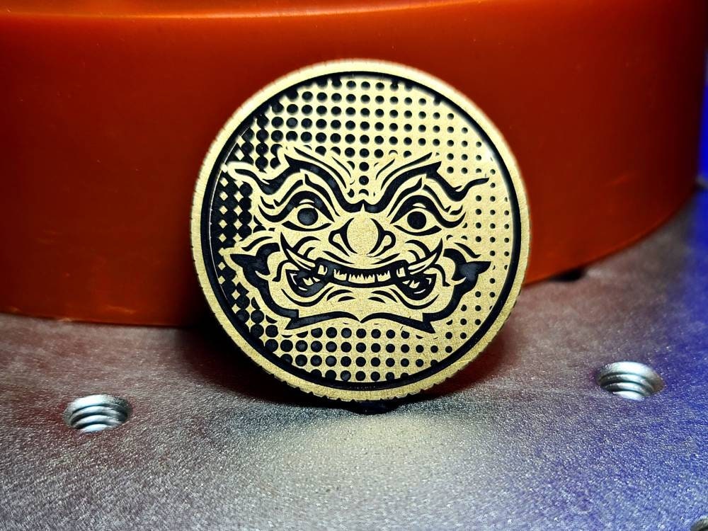 Uni Mask Coin | Etsy