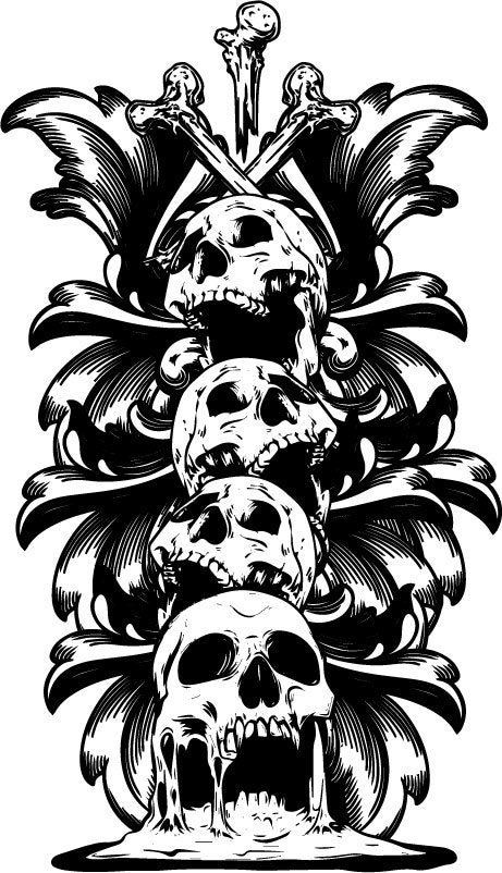Skull Pattern - Etsy