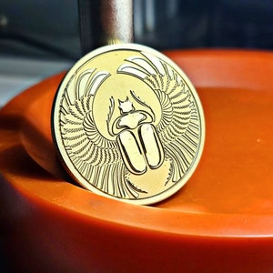 Scarab Coin - Etsy