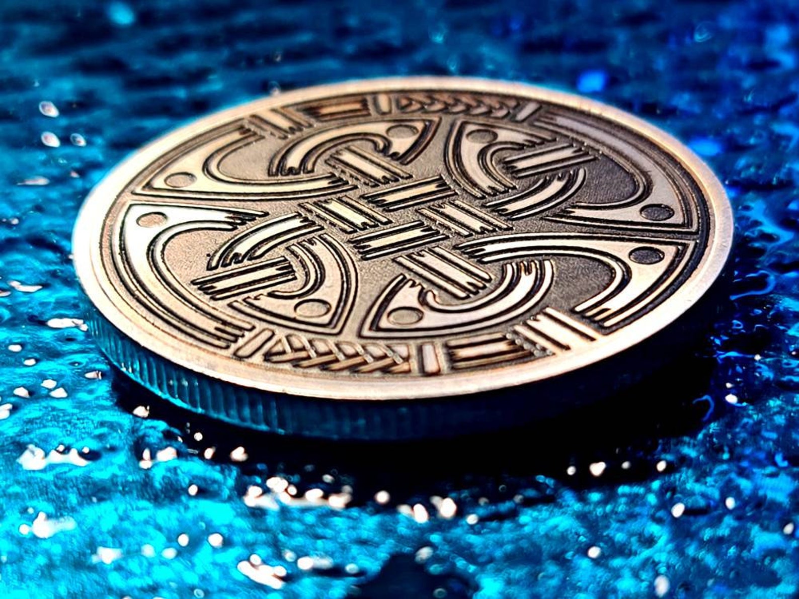 Celtic Coin | Etsy