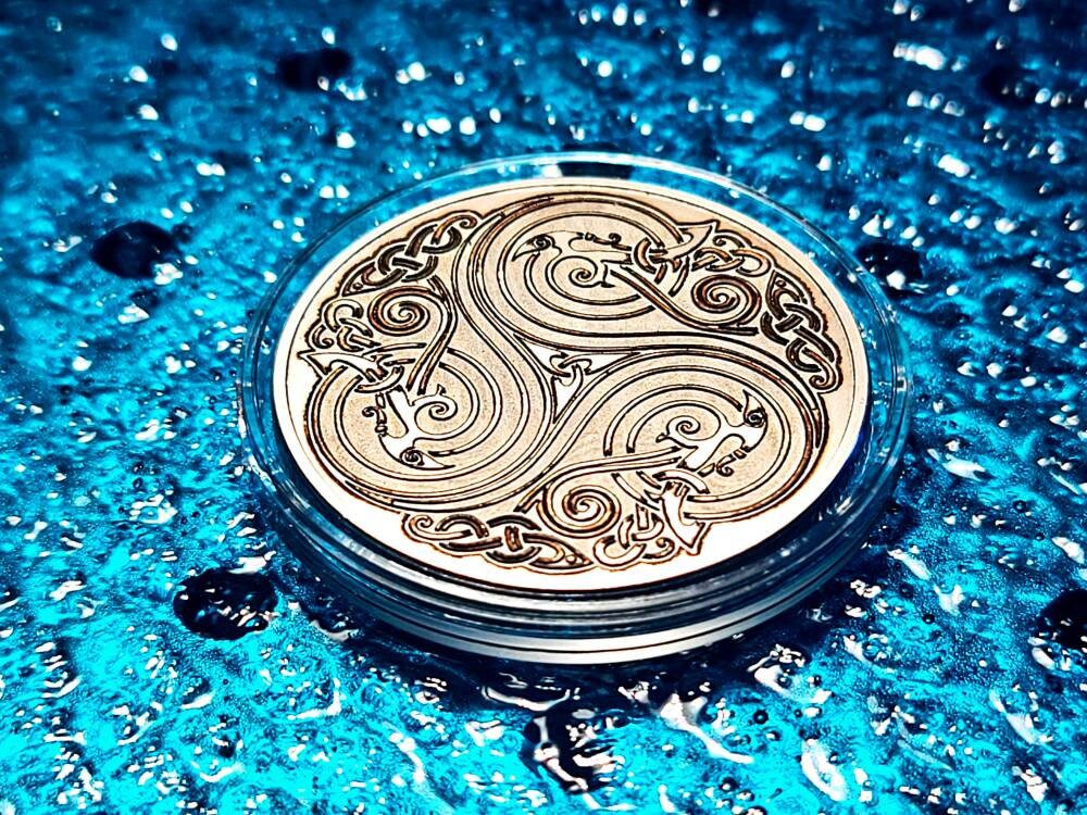 Celtic Coin | Etsy