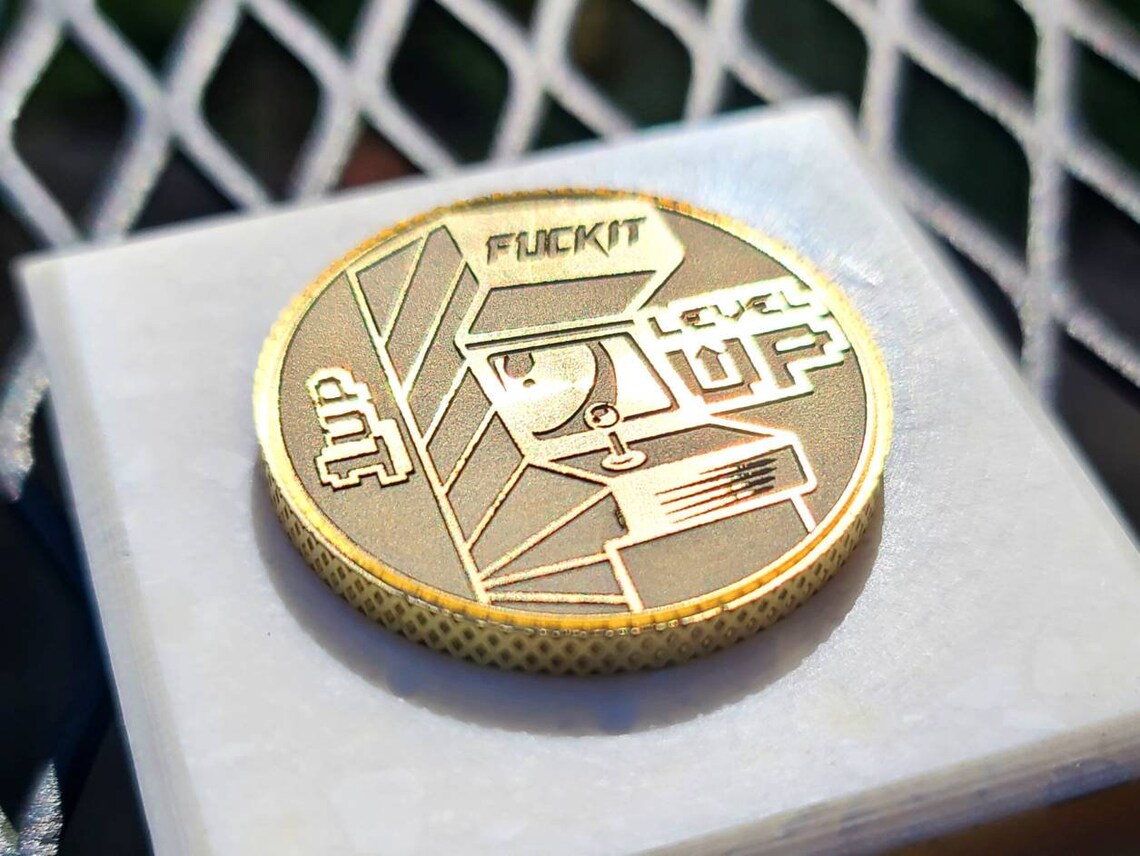 Game Over Coin - Etsy