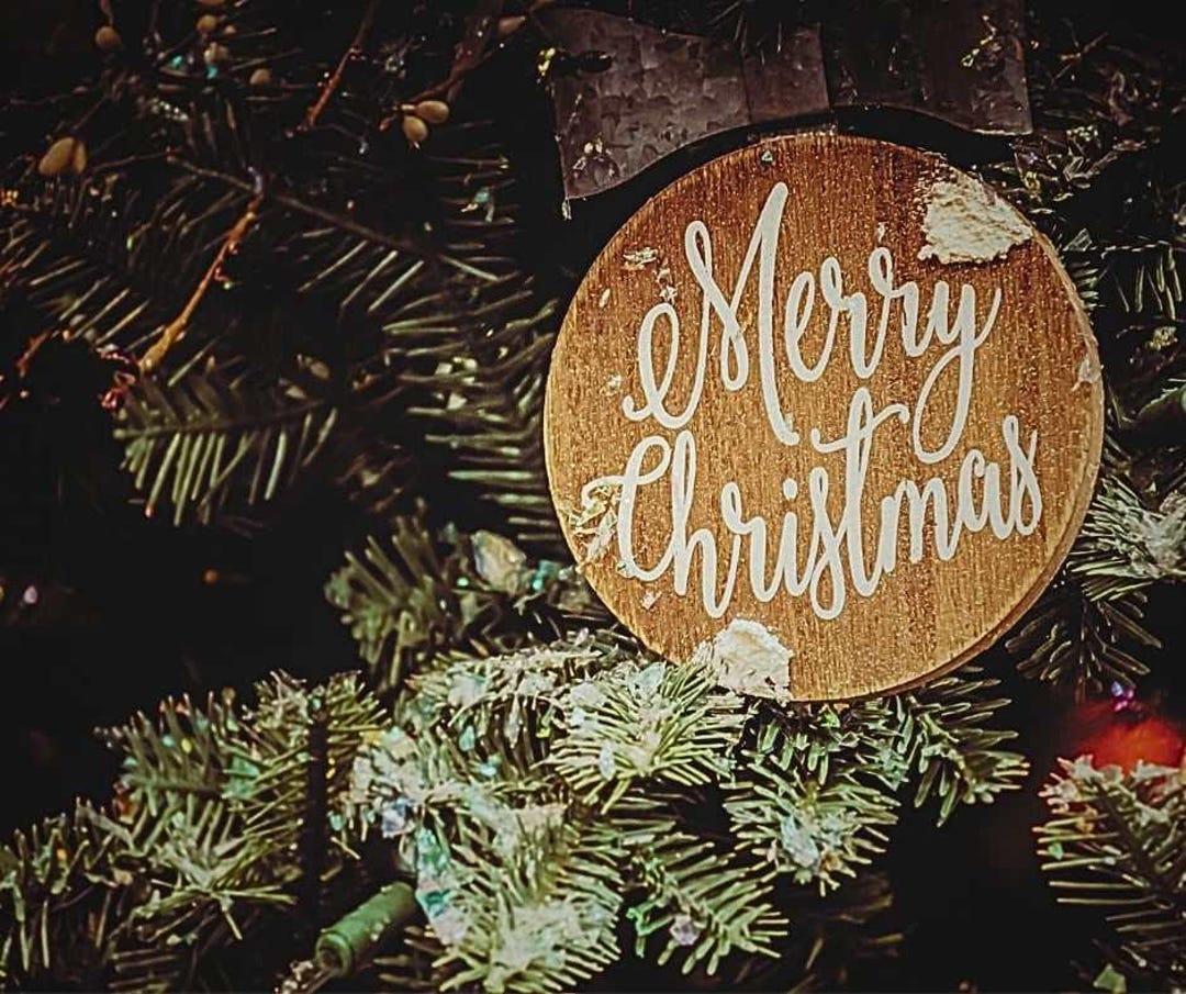 Merry Christmas Rustic Farmhouse Wall Art Wall Decor JPG Download - Etsy