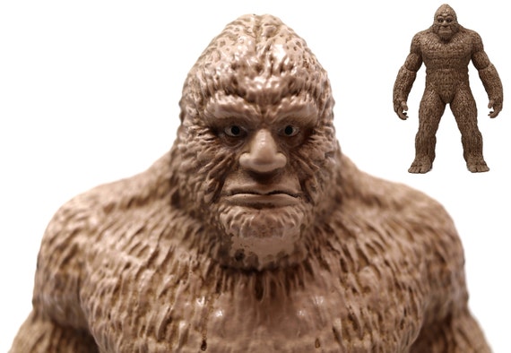 EPIC BIGFOOT Statue Sasquatch Figure Yeti Figurine Beige | Etsy