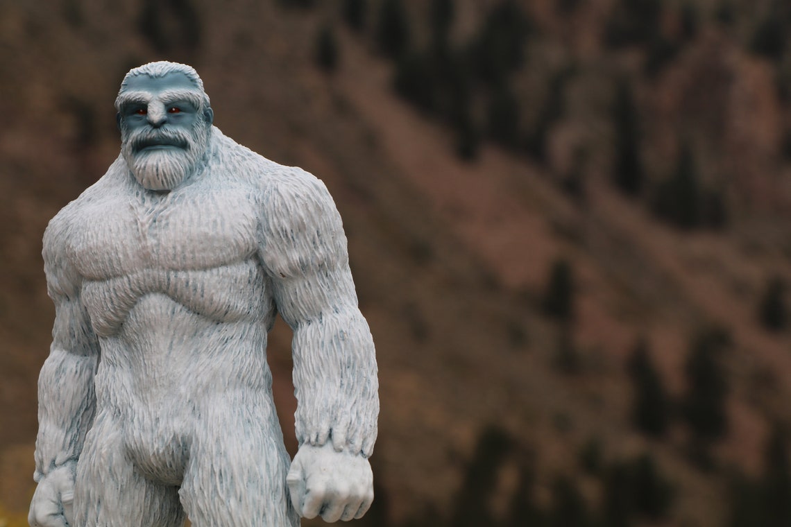 EPIC YETI Statue Sasquatch Bigfoot Figure Yeti Figurine | Etsy