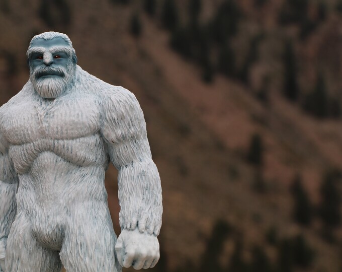 EPIC YETI Statue Sasquatch Bigfoot Figure Yeti Figurine 9 - Etsy