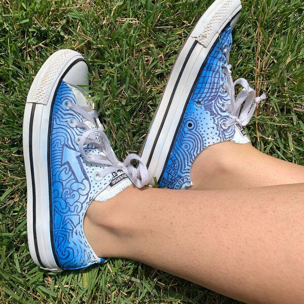 Custom Converse - Etsy