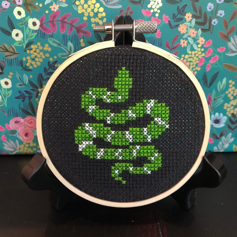 Snake Cross Stitch Pattern - Etsy
