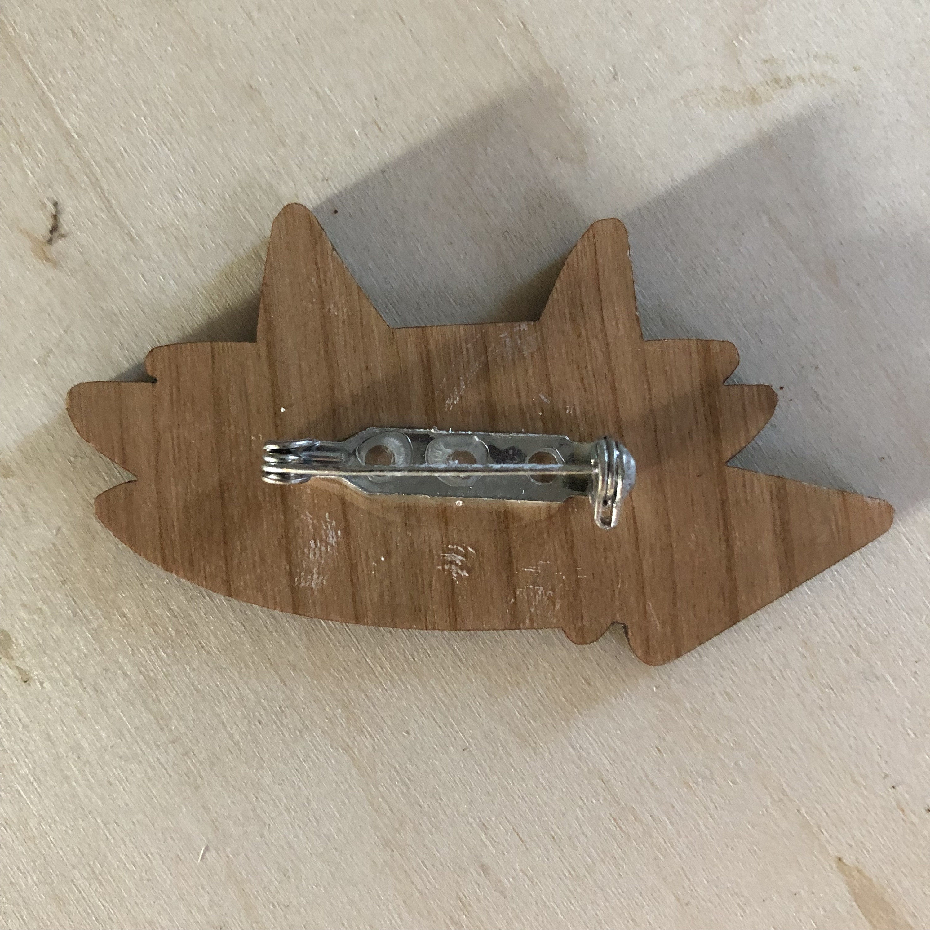 Spirit Coyote Pin - Etsy