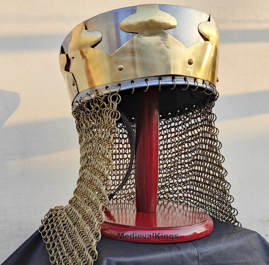 Monty Python King Arthur Helmet | Medieval Knight Costume Helmet With ...