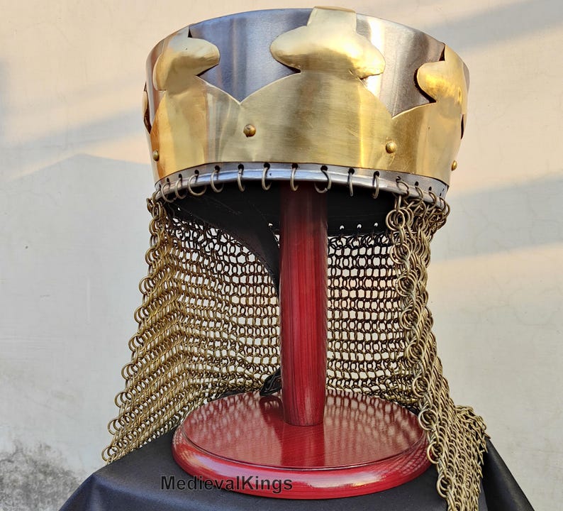 Monty Python King Arthur Helmet | Medieval Knight Costume Helmet With ...