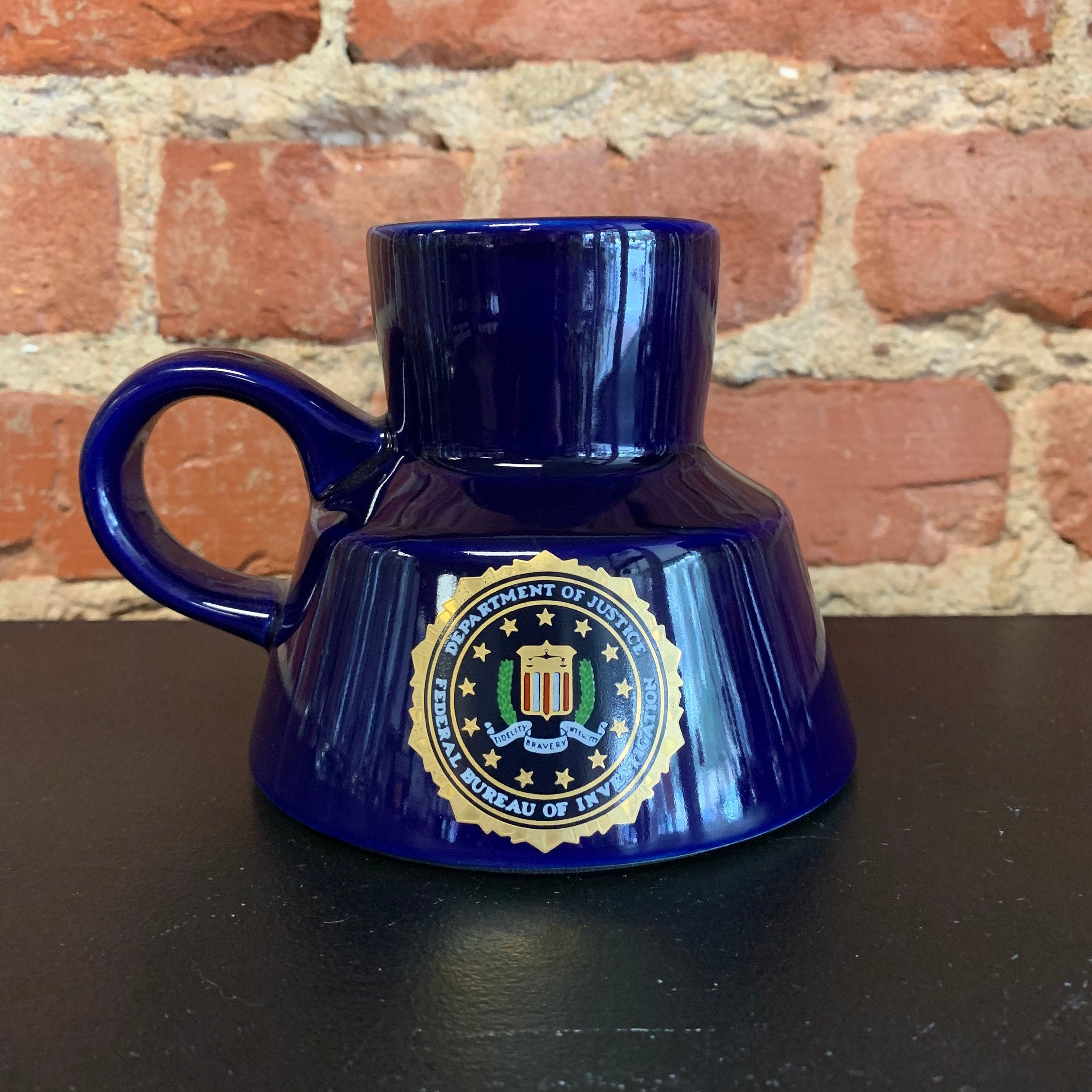 FBI No Spill Coffee Mug | Etsy
