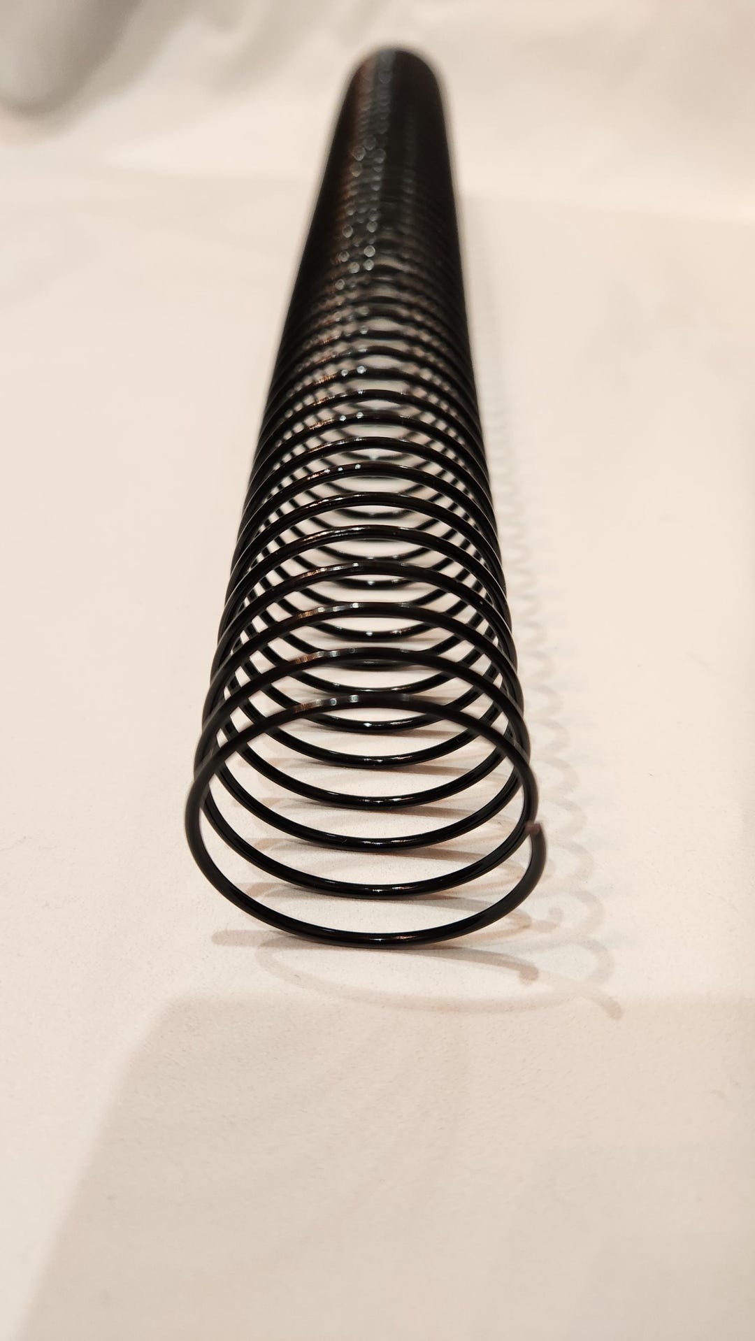 1+1/4" X 12" Black #4 Aluminum Spiral Replacement Coil, Coil Binding ...