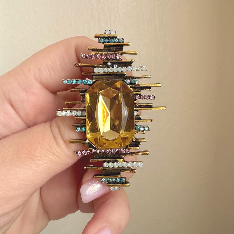 Mens Ysl Brooch - Etsy