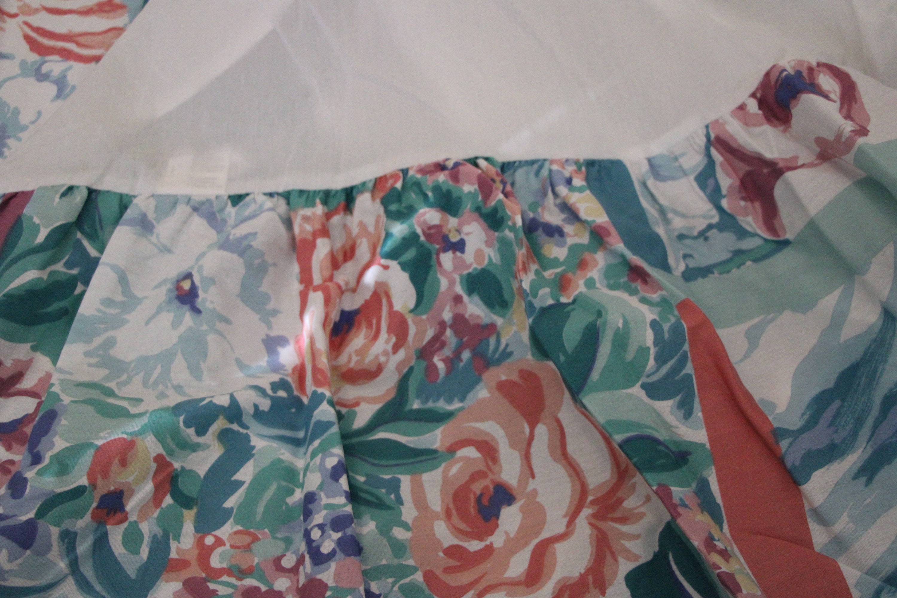 1980's 1990's Vintage Springmaid / Springs Queen Sheet Set 1 Flat, 4 P ...