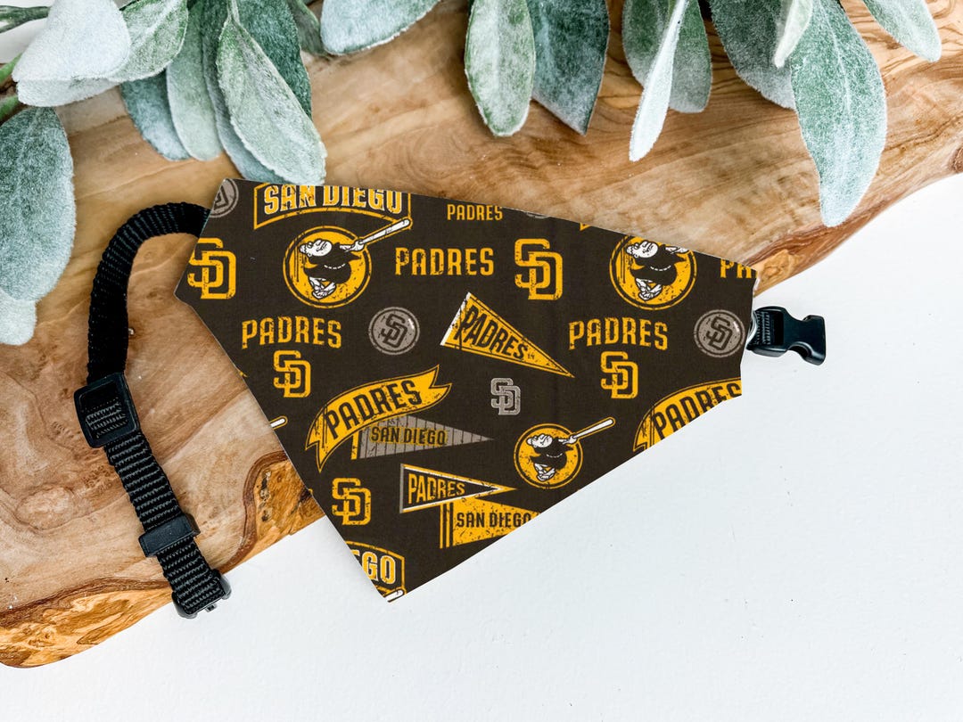 San Diego Padres Dog Bandana - Over the Collar MLB Pet Bandana for ...