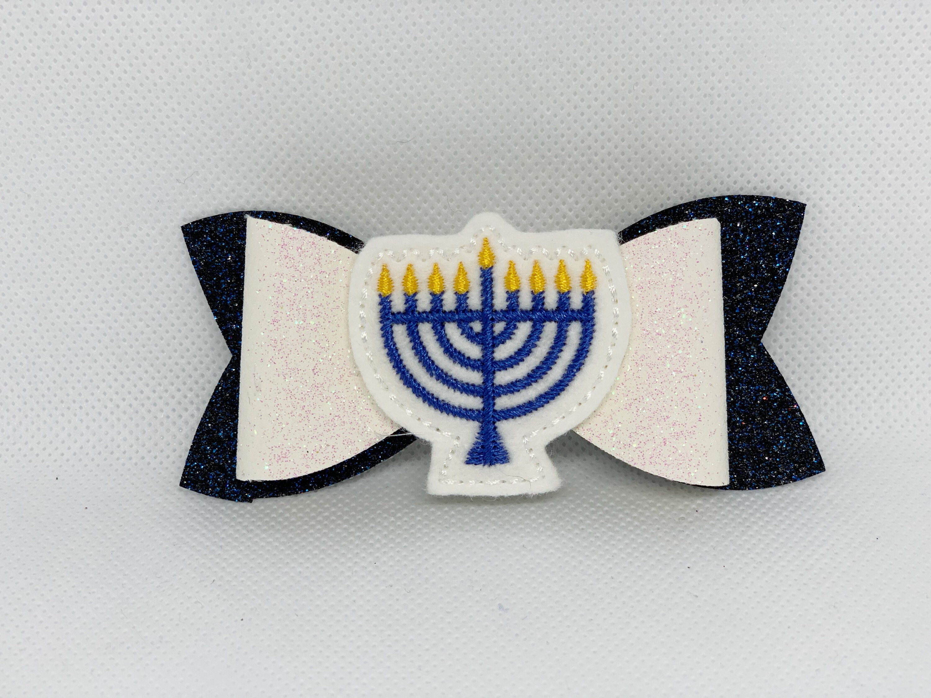 Jewish Hair Bow Star of David Hair Bow Hanukkah Hair Bow | Etsy UK