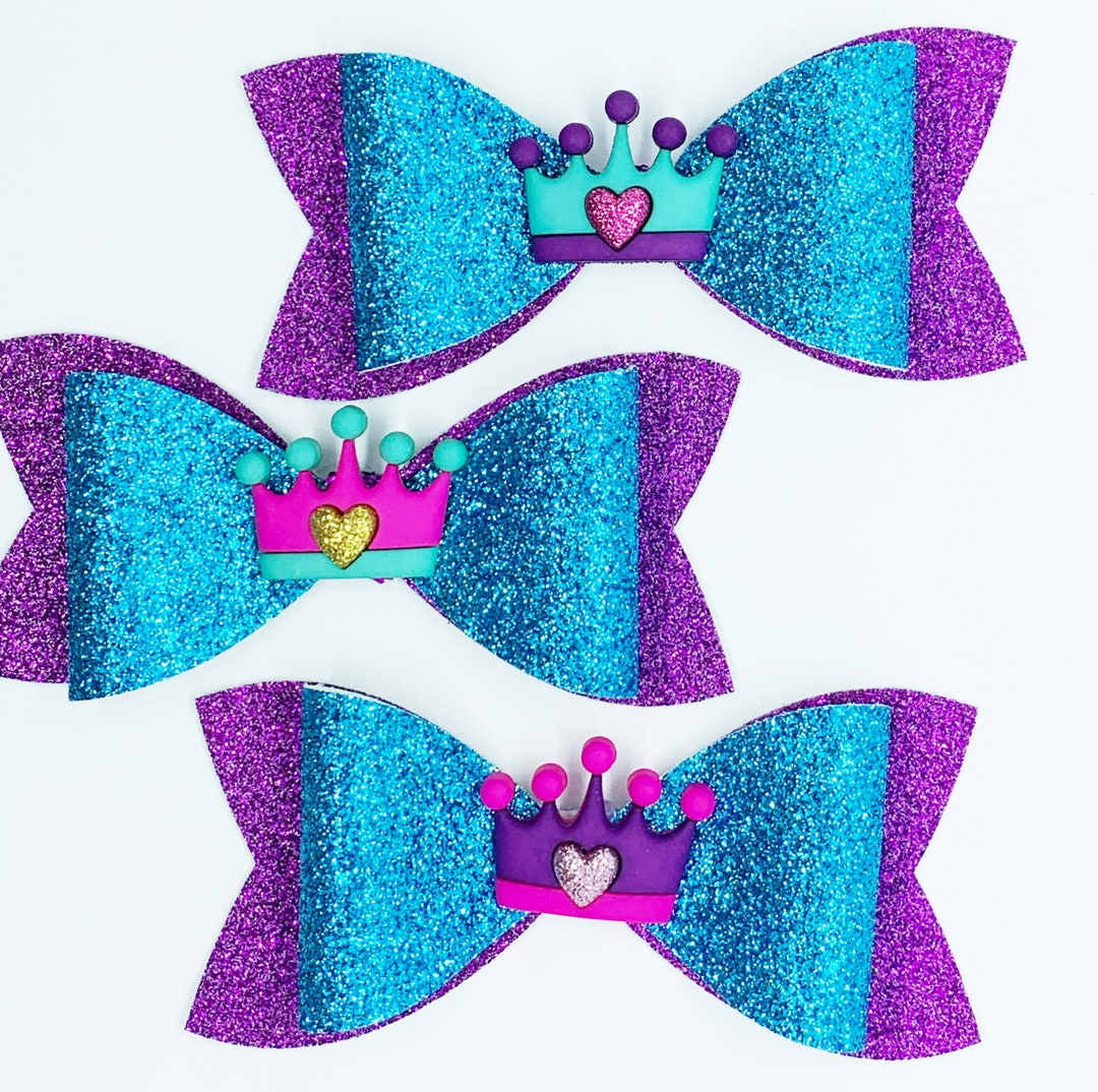 Princess Hair Bows, Queen Hair Bows, Purim Hair Bows, Dress up Bows ...