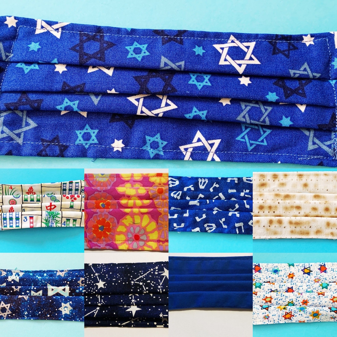 Shabbat Face Mask, Judaica Mask, Jewish Masks, Face Mask, Immediate ...